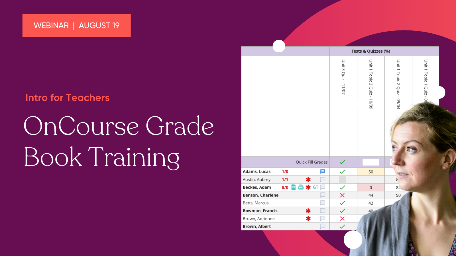 OnCourse Summer Training - OnCourse