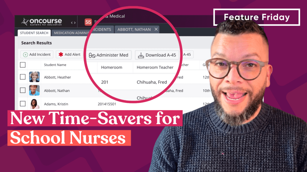 Feature Friday: New time-savers for school nurses